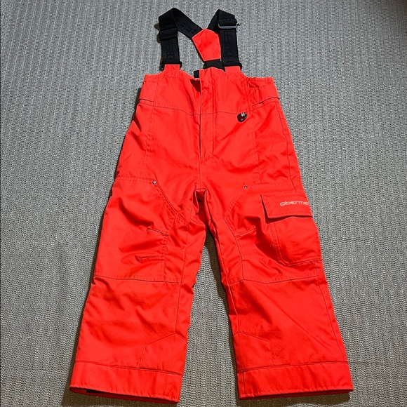 Obermeyer | Bottoms | Obermeyer Kids 5 Igrow Red Bib Overalls Snow ...